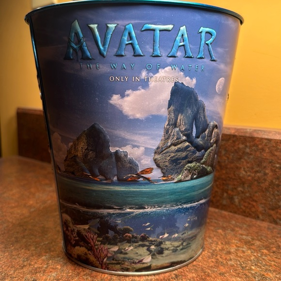 Golden Link Cinemark | Other | Avatar Way Of Water 222 Popcorn Bucket ...